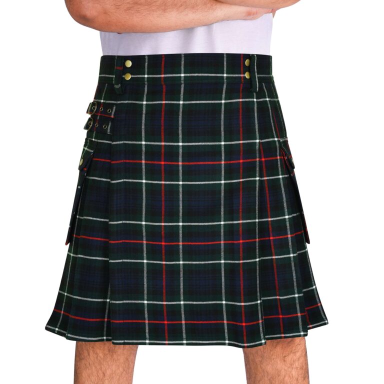 Mackenzie Tartan 16oz Utility Kilt for Men | DSS Kilts