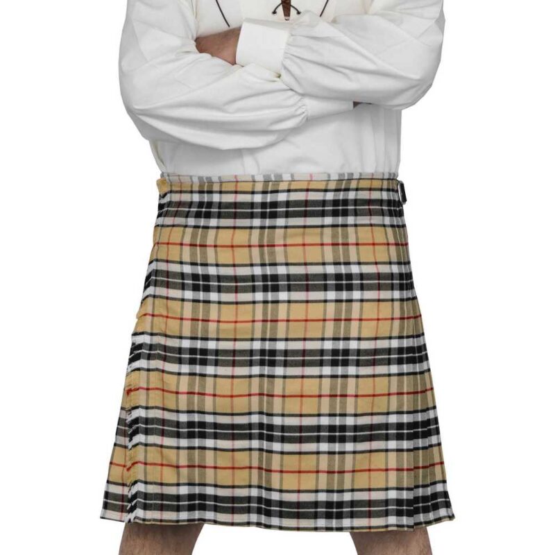 Premium Quality Scottish Traditional & 8 Yards Campbell Thompson Tartan ...