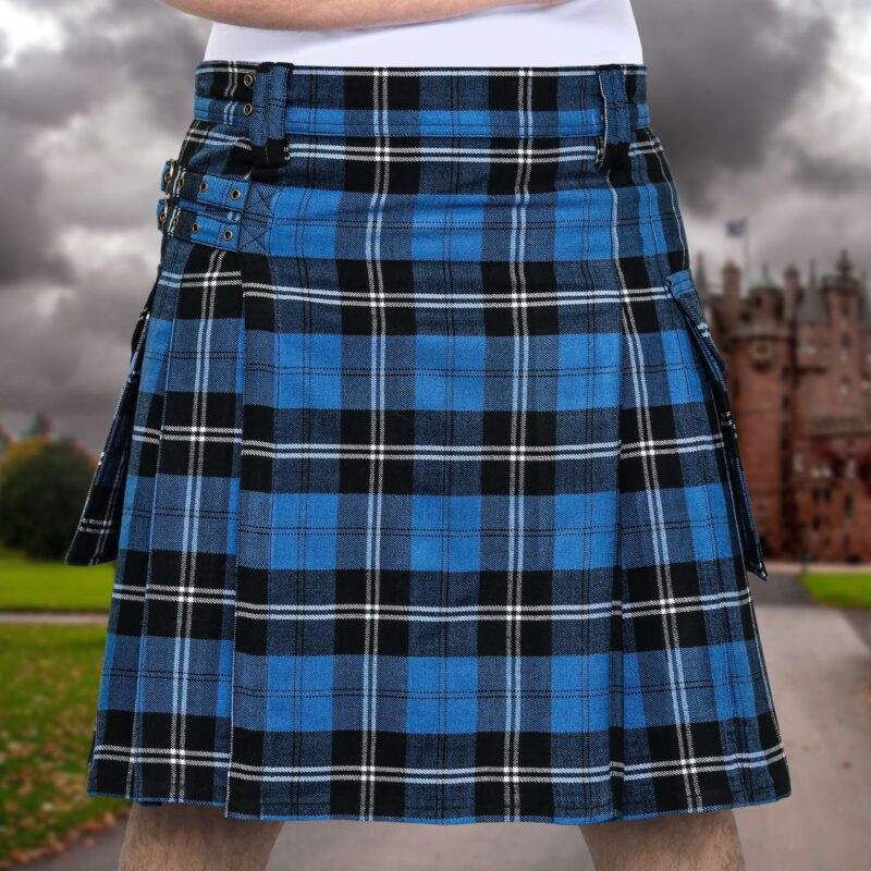 Designer's Wedding Kilt | Irish National Green Strip Kilts | DSS Kilts