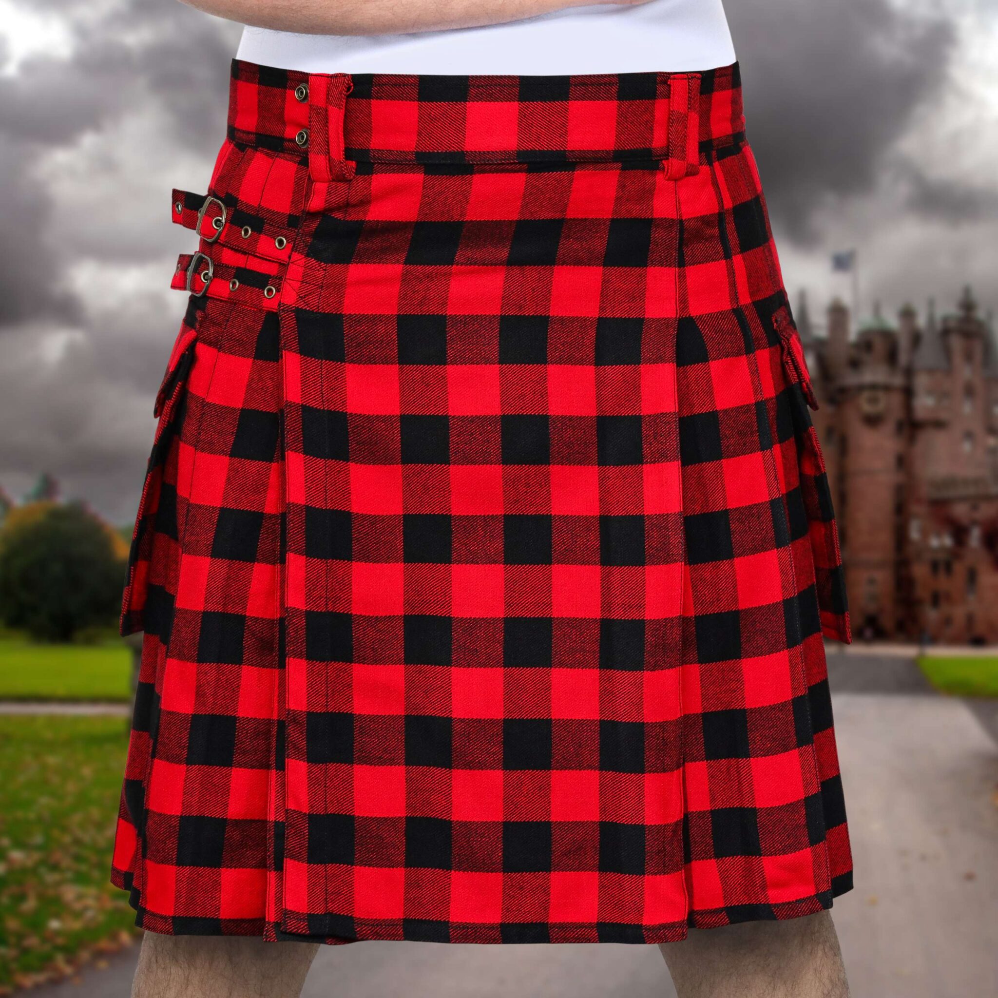 Rob Roy Tartan 16oz Utility Kilt for Men | DSS Kilts