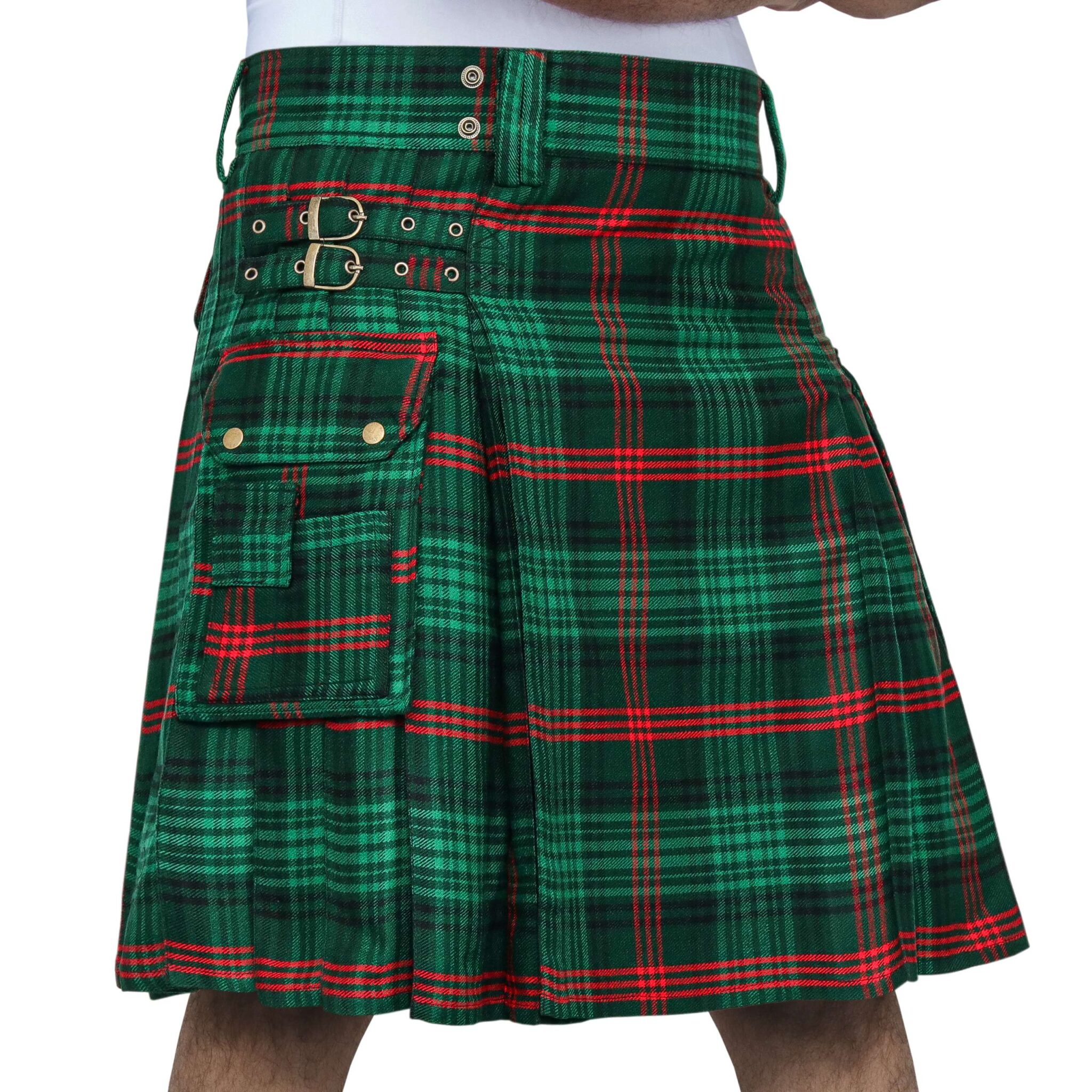 Ross Hunting Tartan 16oz Utility Kilt for Men | DSS Kilts