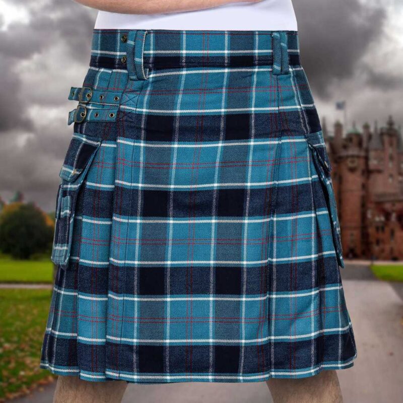 US Navy Tartan 16oz Utility Kilt for Men | DSS Kilts