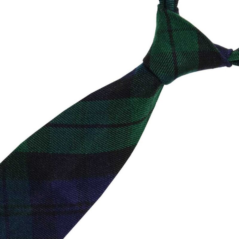 Black Watch Tartan Tie | DSS Kilts